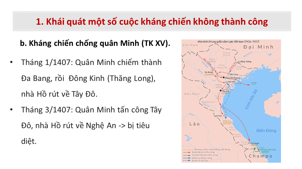 Lịch sử 11_KHDH_Bài 25_Một số cuộc kháng chiến không thành công trước ...